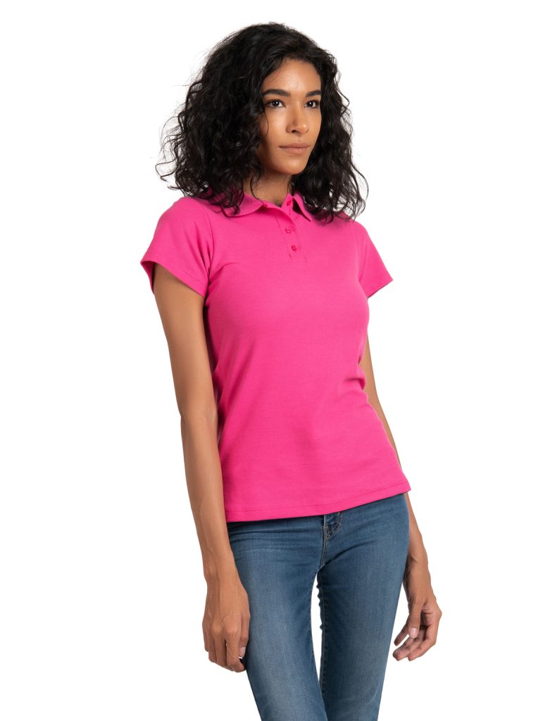 1452 Tipo Polo Dama - 50% Poliéster 50% Algodón Peinado - Playeras Mark